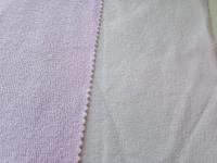 China Mattress Protection Waterproof Terry Cloth Fabric Purple Absorbent  Soft Terry Cloth for sale