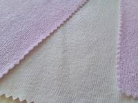 China Purple Bamboo Terry Cloth Waterproof Laminated High Quality Terry Cloth Fabric for sale