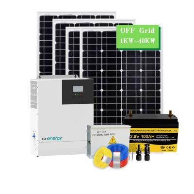 China Rechargeable MPPT Solar Systems Off Grid , Multipurpose Solar Energy System for sale