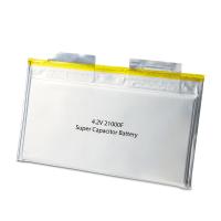 China ISO9000 Supercapacitor Cell 4.2 Volt 21000 Farad Practical 350g for sale