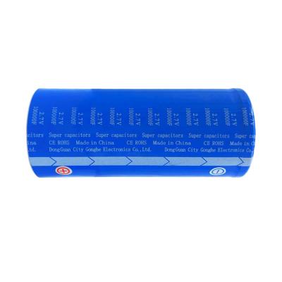China 2.7 Volt 100000 Farad Supercapacitor Cell Power Supply Screw Terminal for sale
