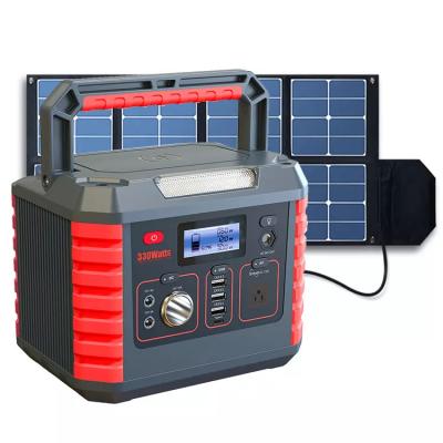 China LiFePO4 MPPT Portable Solar Power Station 300w 78000mAh Multipurpose for sale
