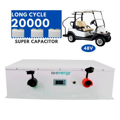 China Graphene Super Capacitor Battery 24V For For Golf Carts Storage Module for sale