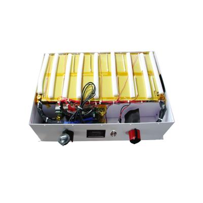 China Graphene Telecom Battery Systems Rechargeable Silver Color 48V DC for sale