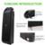 China Reusable Li Ion Electric Pack For Bike Rechargeable Ultraportable for sale