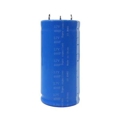 China Eco Friendly Durable 2.7V 400F High Power Super Capacitor Battery For Car 35x60Mm for sale