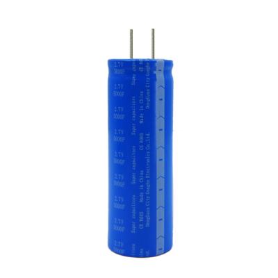 China High Energy 2.7V 5000F Radial Super Capacitor Battery Double Electric Layer for sale