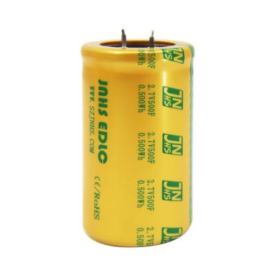 China Snap In Supercapacitor Cell , 2.7 Volt 500 Farad Replace Batteries for sale
