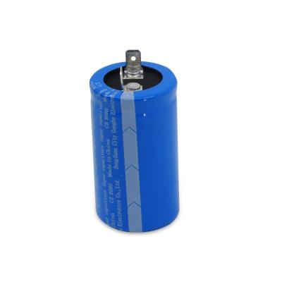 China Through Hole Super Capacitor Batteries Lug 2.7 Volt 500 Farad Replace for sale