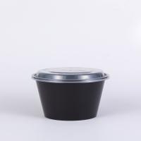 China Beverage Disposable PP Cups With Lid Meal Prep Containers 2OZ Sauce Cups for sale