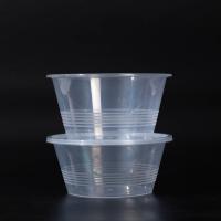 China Custom Logo Printing PP Plastic Cup Clear Cold Drink Plastic Takeaway Cup for sale