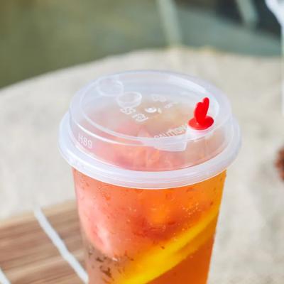 China Coffee Custom Disposable Plastic Cups 0.5L 0.7L 360ml for sale