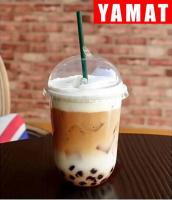 China Milk Tea Beverages PE Plastic Disposable Cup 700ml for sale
