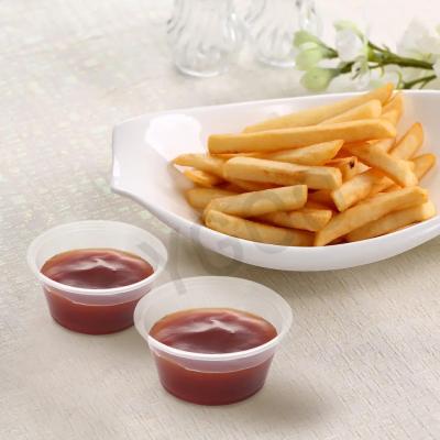 China Clear PP Cups With Lid Food Container Small Beverage for sale