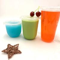 China Hot Cold Drinks PP Disposable Cup Restaurant With Flat Lids for sale