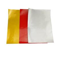 China Self Adhesive Retroreflective Sheeting 1.22x45.72m for Industrial Safety Signs 7 Year Life for sale