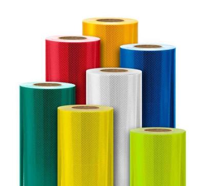 China YSL 7100 PET Reflective Sheeting 1.22x45.72m Yellow for Traffic Signs for sale