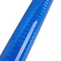 China High Visibility Blue Prismatic Reflective Vinyl Vehicle Marking for sale