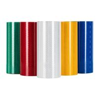 China 7 Years Engineer Grade Prismatic Reflective Sheeting Oil Adhesive for sale