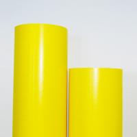 China Yellow Engineering Grade Reflective Sheeting For Barricade Sign Custom Logo for sale