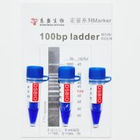 China 100bp Ladder DNA Marker M1061 (50μg)/M1062 (50μg×5) for sale