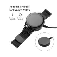 China Fast Charging Magnetic Wireless Charger For Samsung Watch With PC Fireproof Material for sale