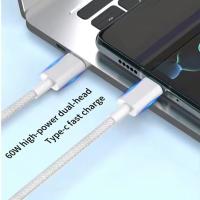 China 3A Fast Charging Type-C to Type-C Cable For iPhone15 Charger 60W USB-C Charging Cable for sale