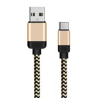 China Conductor Tinned Copper Nylon USB Cable for Phone Charge and Fast Charging Adapter for sale
