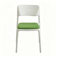 China Ergonomic Restaurant Chair And Table One Piece Padded Cushion Molded PP Chair for sale