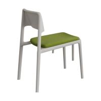 China Ergonomic Restaurant Chair And Table One Piece Padded Cushion Molded PP Chair for sale