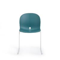 China Stackable Restaurant Chair And Table PP Plastic Metal Frame For Bistro Cafe for sale