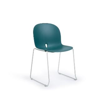 China Stackable Restaurant Chair And Table PP Plastic Metal Frame For Bistro Cafe for sale