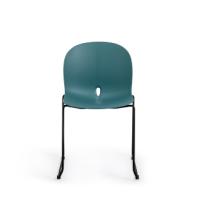 China Stackable Restaurant Chair And Table PP Plastic Metal Frame For Bistro Cafe for sale