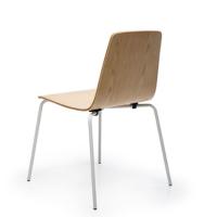 China Powder Coated Restaurant Chair And Table Commercial Veneer Bentwood Restaurant Chair for sale
