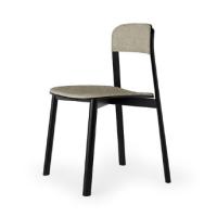 China Ash Wood Padded Restaurant Chair Upholstered Commercial Bentwood 480*545*830mm for sale