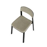 China Ash Wood Padded Restaurant Chair Upholstered Commercial Bentwood 480*545*830mm for sale