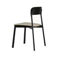 China Ash Wood Padded Restaurant Chair Upholstered Commercial Bentwood 480*545*830mm for sale
