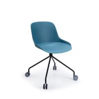 China PP Shell Ergonomic Conference Chair Minimalist Aesthetics Meeting Room Chair for sale