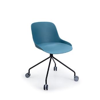 China PP Shell Ergonomic Conference Chair Minimalist Aesthetics Meeting Room Chair for sale