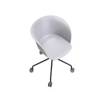 China Minimalist PP Swivel Conference Chair Fixed Non Swivel Stability With Rolling Mobility for sale