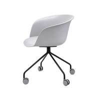 China Minimalist PP Swivel Conference Chair Fixed Non Swivel Stability With Rolling Mobility for sale