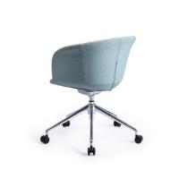 China Upholstered Ergonomic Conference Chair Adjustable Tilting Swivel Office Chair for sale