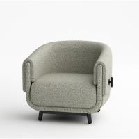 China Upholstered Commercial Lounge Sofa With Metal Legs For Office And Lounge Use for sale