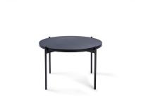 China Matte Black Commercial Coffee Table Wood Top Metal Legs Coffee Table For Office for sale
