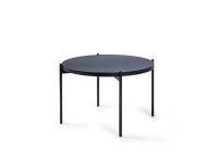 China Matte Black Commercial Coffee Table Wood Top Metal Legs Coffee Table For Office for sale