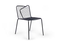 China Stackable Outdoor Wire Dining Chairs Water Resistance For Home Balconies for sale