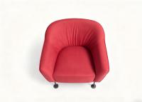 China Ergonomic Fabric Single Sofa Armchair 870 * 800mm Rust Resistance Customization for sale