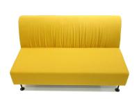 China Yellow Modern Armless Sectional Sofa Middle One Stable For Office Hotel Lounge for sale