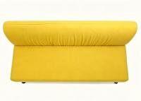 China Yellow Modern Armless Sectional Sofa Middle One Stable For Office Hotel Lounge for sale