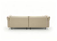 China Modern Commercial Sofa Microfiber PU Leather Sectional Sofa For Living Room for sale